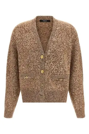 Versace Medusa '95' Button Cardigan - Beige