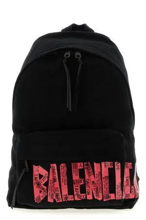 Balenciaga Tape Type' Backpack - Black