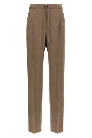 Max Mara Gatti Cashmere Trousers - Gray