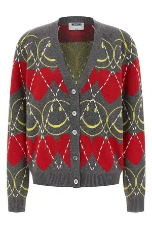 Moschino Smiley' Cardigan - Multi