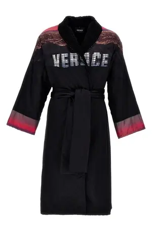 Versace Baroccodile' Bathrobe - Multi