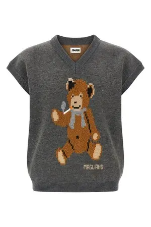MAGLIANO Teddy Bear' Vest - Gray