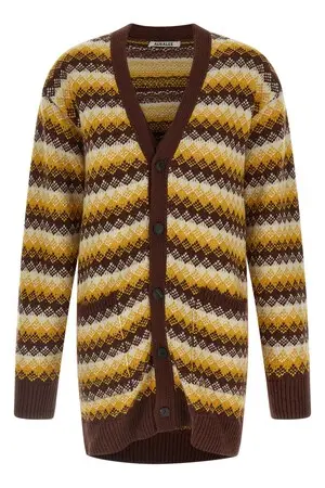 Auralee Jacquard Cardigan