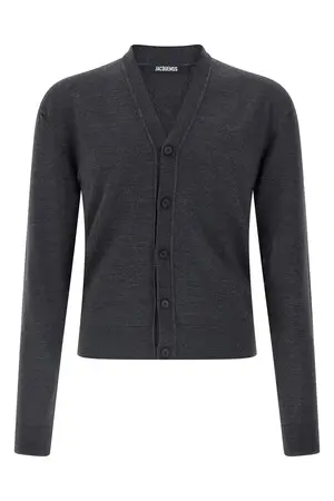 Jacquemus Le Cardigan Brodé Merino Wool Cardigan