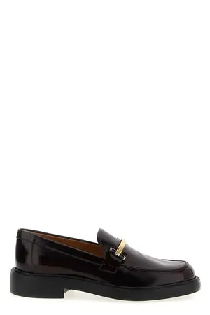 TOD'S Barretta Brushed Calf Leather Loafers
