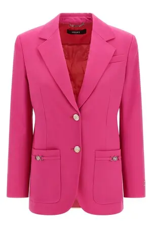Versace Underwater Barocco Blazer - Fuchsia