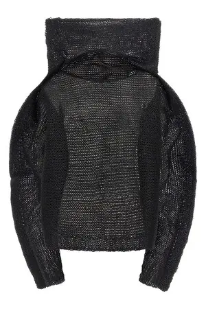 Issey Miyake Panini Wool And Alpaca Yarn Blend Top