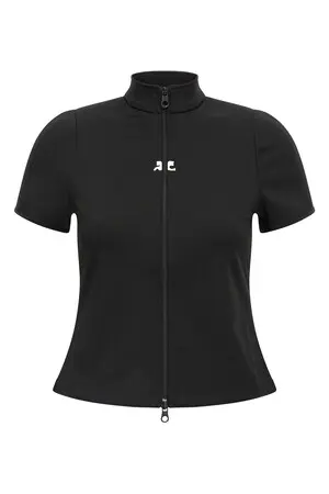 COURREGES Interlock Zipped Top