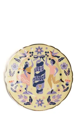 BITOSSI Let's Dance' Plate ⌀ 16 Cm - Multi