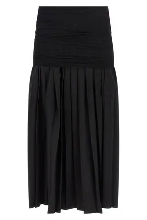 MAISON MARGIELA Double Layer Midi Skirt