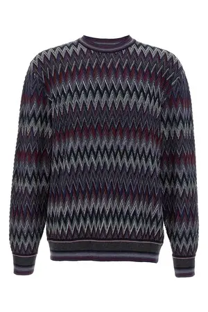 Missoni Zigzag Pattern Wool Sweater