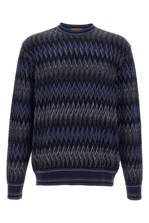Missoni Zigzag Pattern Wool Sweater