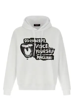 Dsquared2 Magliano X Capsule Hoodie - White/black