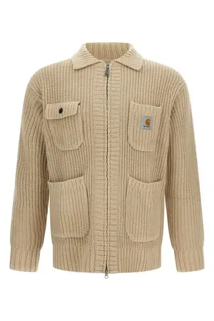 Carhartt Work In Progress Chore Cardigan - Beige