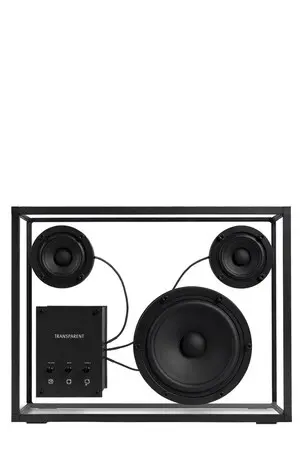 TRANSPARENT Speaker' Speaker - Black