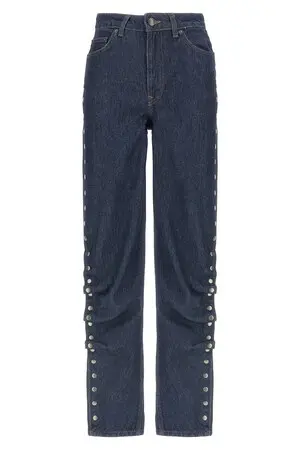 ROTATE BY BIRGER CHRISTENSEN 'denim Buttoned' Jeans