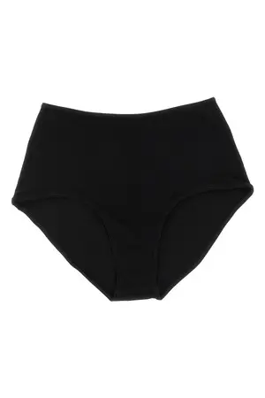 Norma Kamali High Waist Briefs - Black