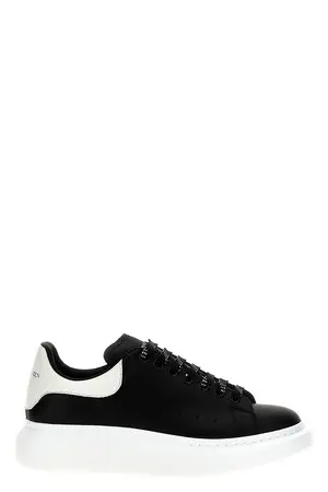 Alexander McQueen Larry Leather Sneakers - White/black