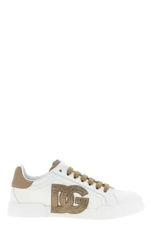 Dolce & Gabbana Portofino Leather Sneakers
