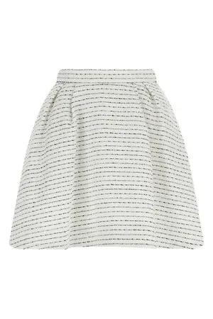 Alessandra Rich Tweed Skirt