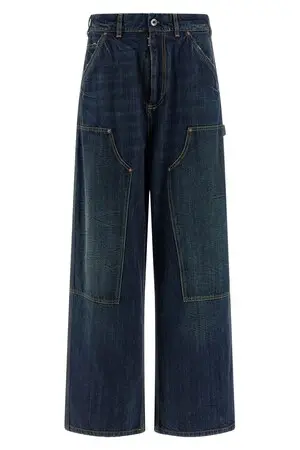 MAISON MARGIELA Cotton Denim Workwear Jeans