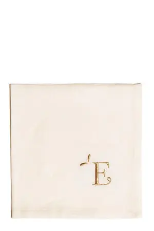 BITOSSI E' Letter Napkin - White