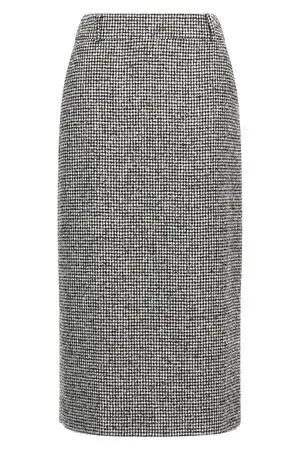 Ermanno Scervino Longuette Skirt - White/black