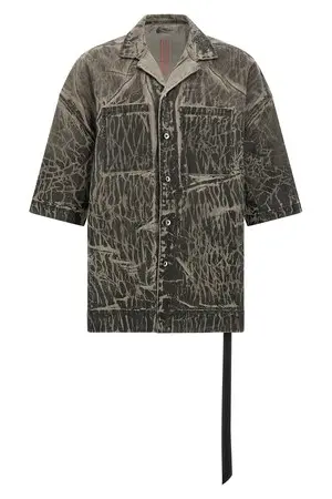 Rick Owens Magnum Tommy' Shirt - Gray