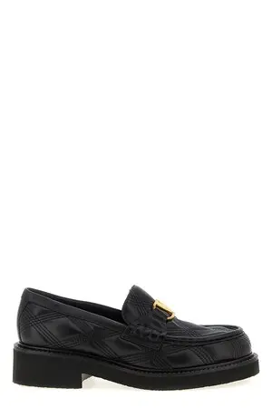 Valentino Garavani Quiltie Leather Loafers