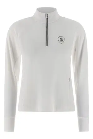 Brunello Cucinelli Precious Half Zip Sweater