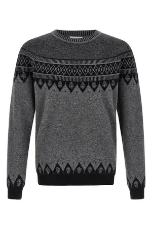 Alexander McQueen Skull' Sweater - Gray