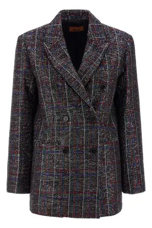 Missoni Sequin Tartan Blazer