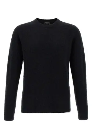 ROBERTO COLLINA Cashmere And Silk Blend Pullover - Black