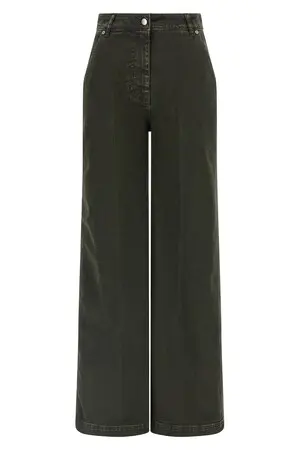 NUDE Wide Leg Cotton Denim Jeans