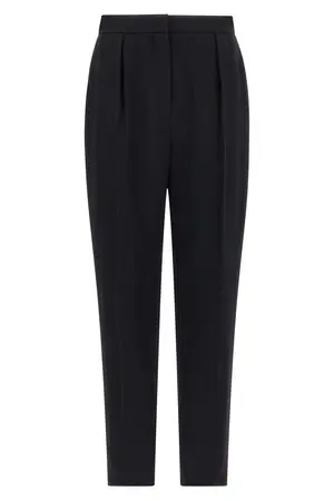 Balmain Grain De Poudre Wool Trousers