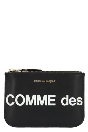 Comme Des Garçons Huge Logo' Purse - White/black