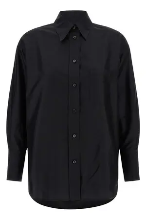 Alberto Biani Silk Shirt - Black