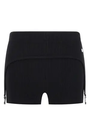 JEAN PAUL GAULTIER The Garter' Shorts - Black