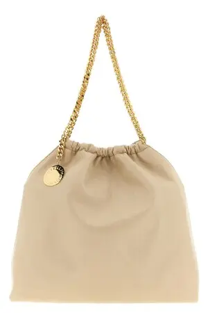 Stella McCartney Falabella Drawstring Shoulder Bag - Beige