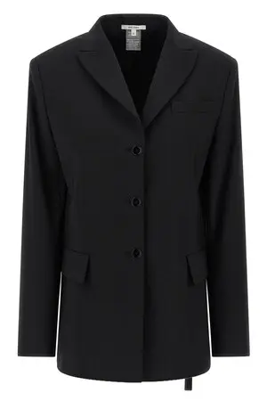 NENSI DOJAKA Belt Blazer - Black
