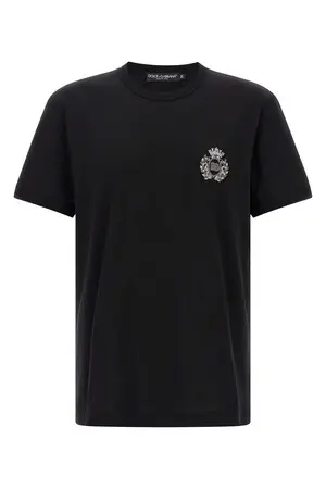 Dolce & Gabbana Heraldic Patch T-shirt - Black