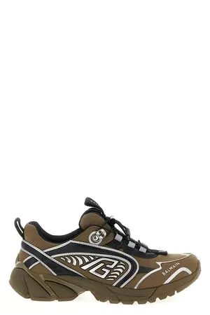 Balmain Cosmic Dust Sneakers - Green