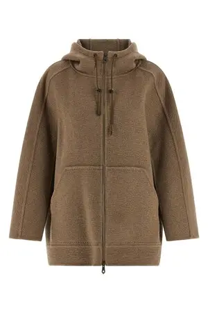 Max Mara Gradi Cashmere Coat - Brown
