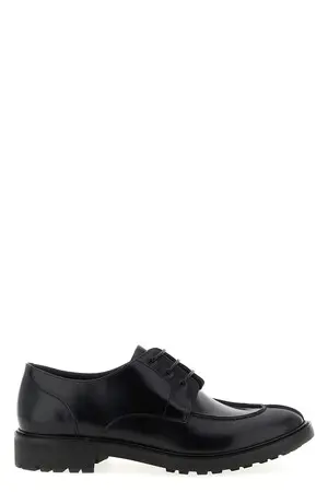 Saint Laurent Lino Smooth Leather Derby Shoes
