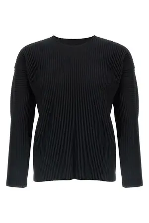 Issey Miyake Basics' T-shirt - Black