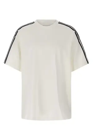 Y3 Short Sleeve Tee 3-stripes' T-shirt - White