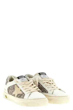 GOLDEN GOOSE May Leather Sneakers