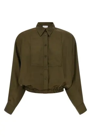 NUDE Plastron Shirt - Green