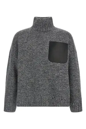 J.W.ANDERSON J. W.anderson 'leather Patch Pocket' Sweater