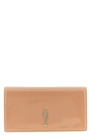 CHRISTIAN LOUBOUTIN Bettina Patent Calf Leather Clutch